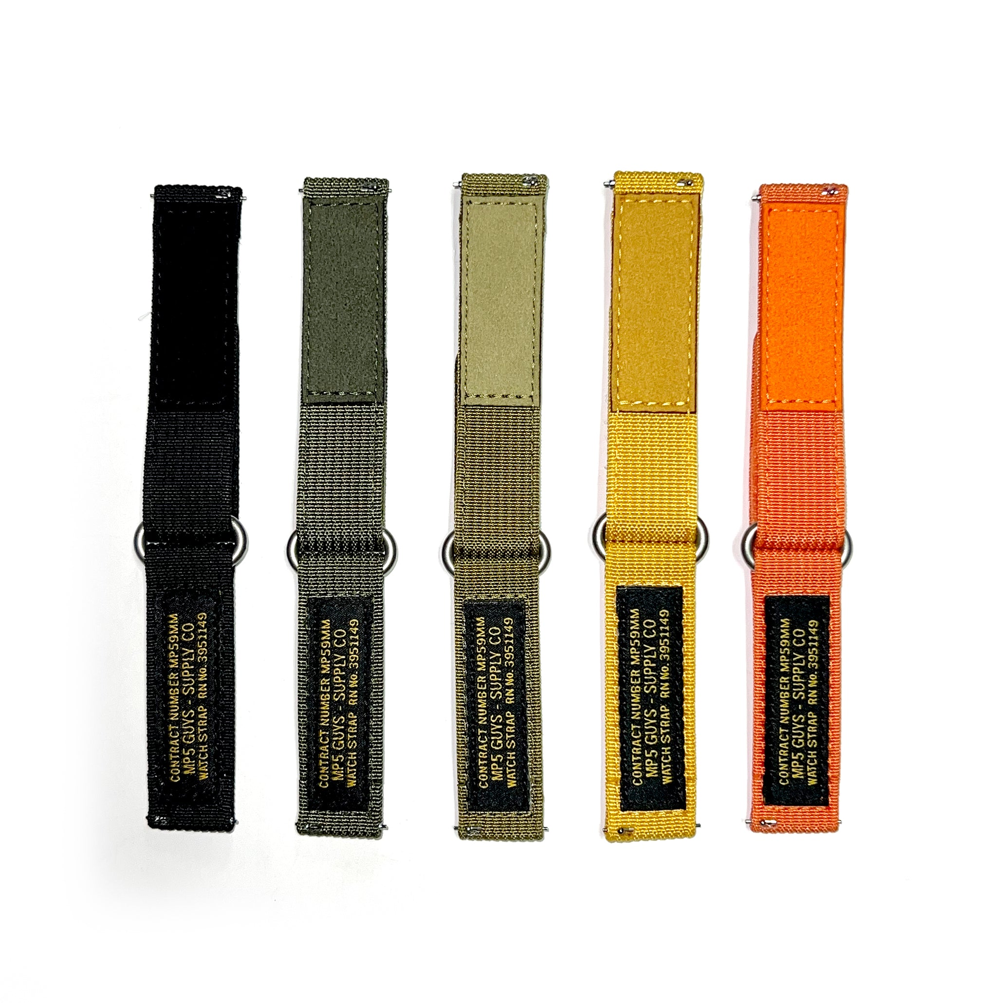 RIBBED TWO PIECE WATCH STRAPS – MP5GUYS